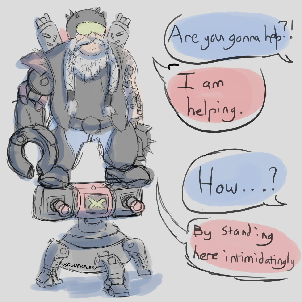 When Torbjorn Puts his Turret in a Bad Place | Overwatch | Know Your Meme