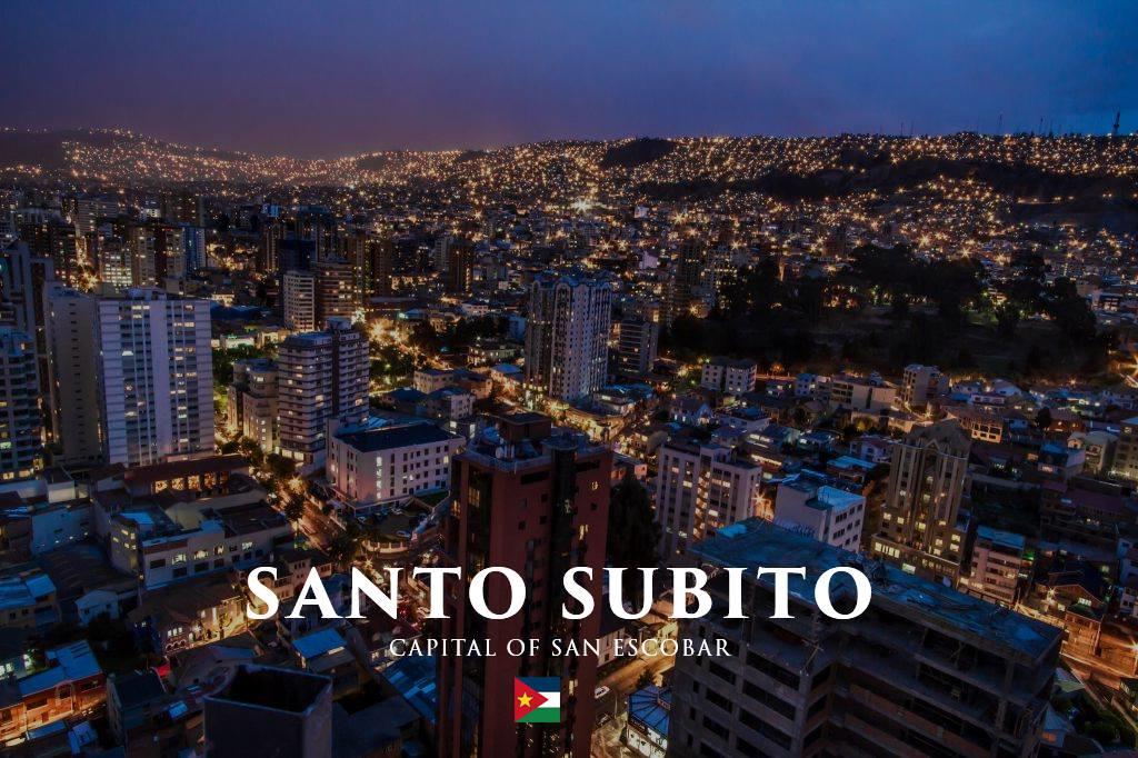 Capital of San Escobar | San Escobar | Know Your Meme