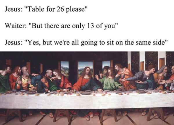 Jesus logic | Fuck Logic | Know Your Meme