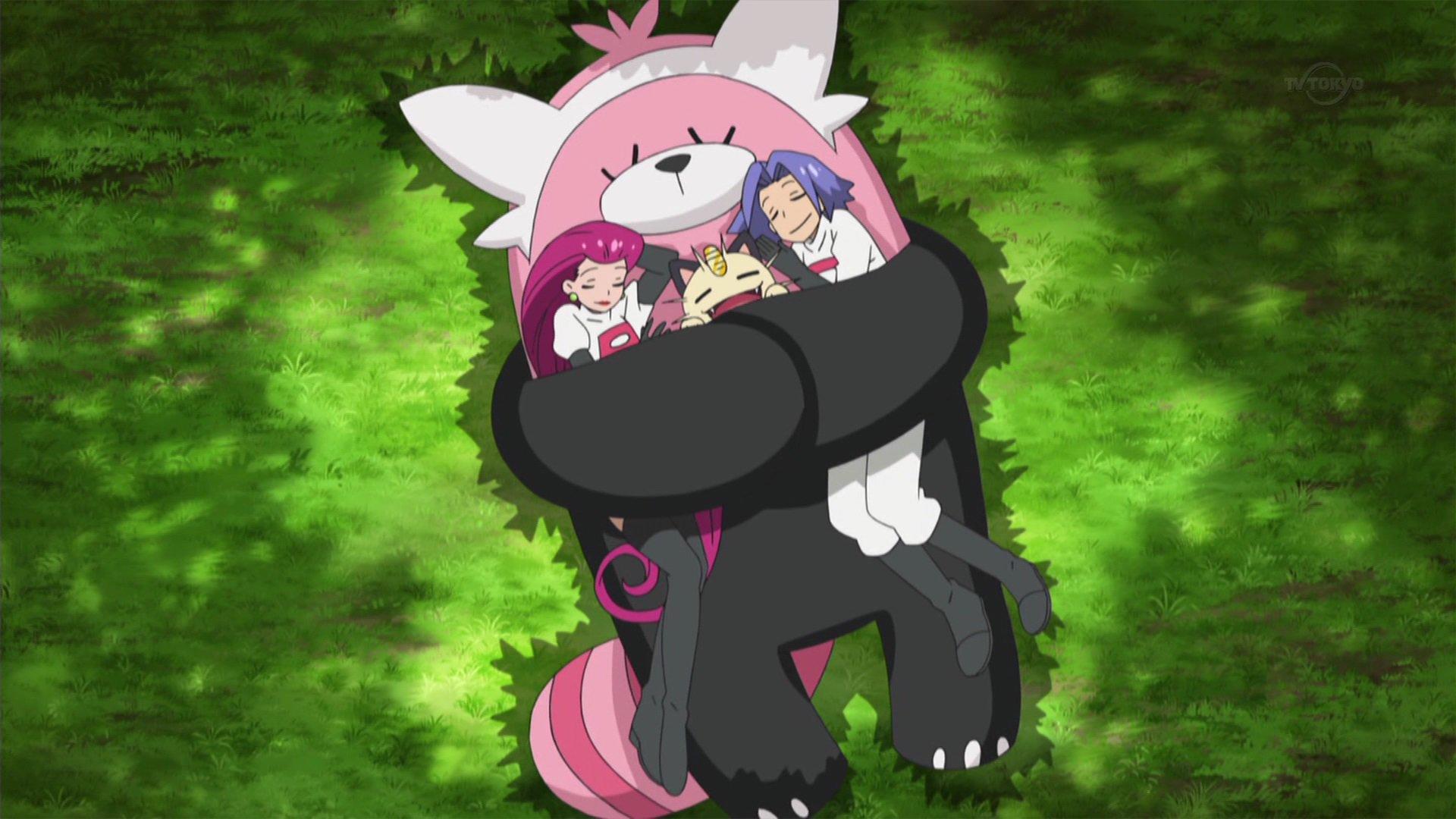 Team Rocket & Bewear sleeping | Pokémon Sun and Moon | Know Your Meme