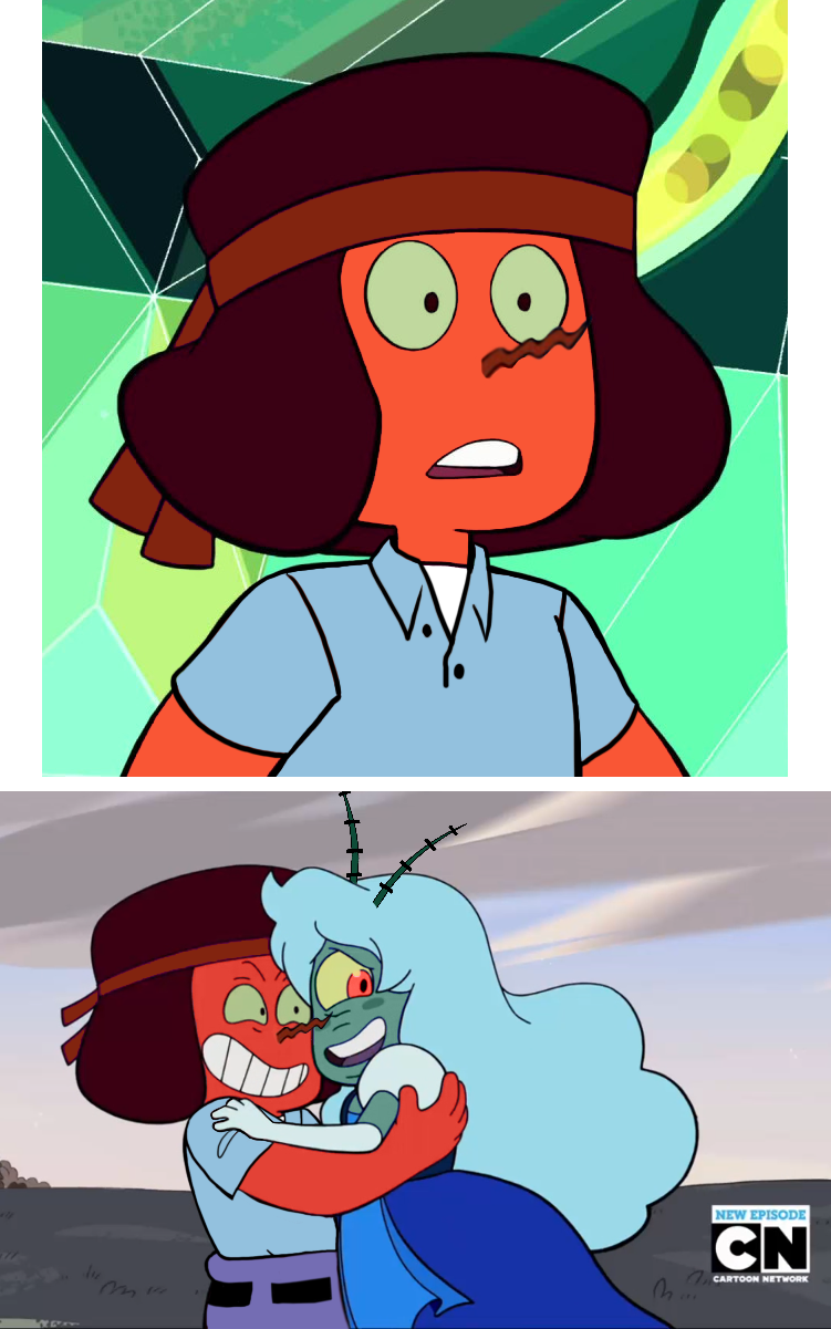kruby x plankpphire confirmed | Steven Universe | Know Your Meme