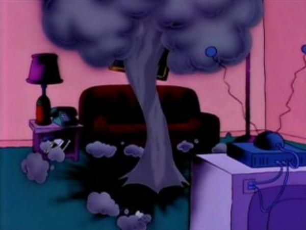 Explosion Couch Gag | The Simpsons Couch Gag | Know Your Meme