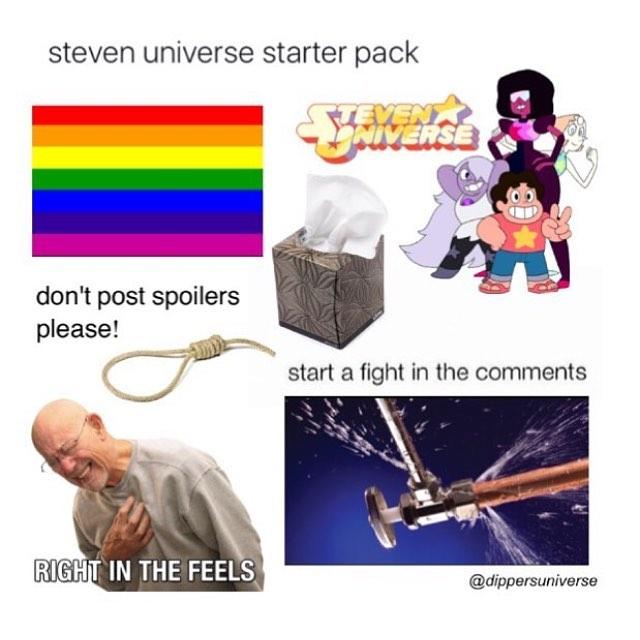 Steven Universe starter pack | Starter Packs | Know Your Meme