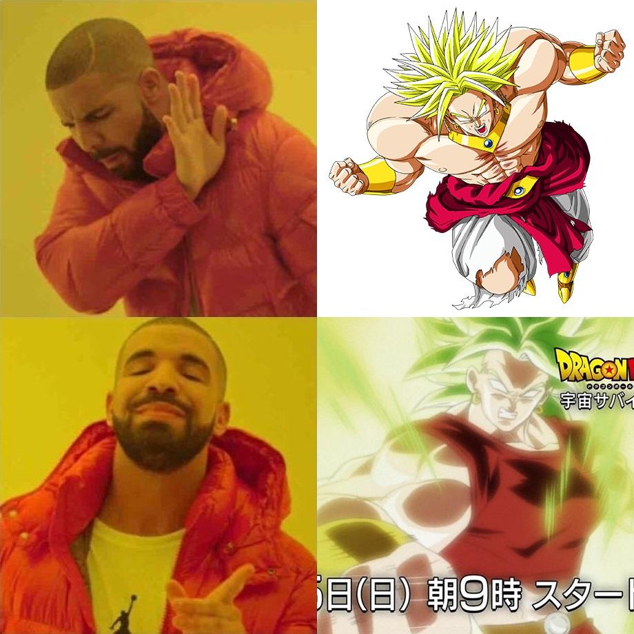 Drake's Broly | Drakeposting | Know Your Meme