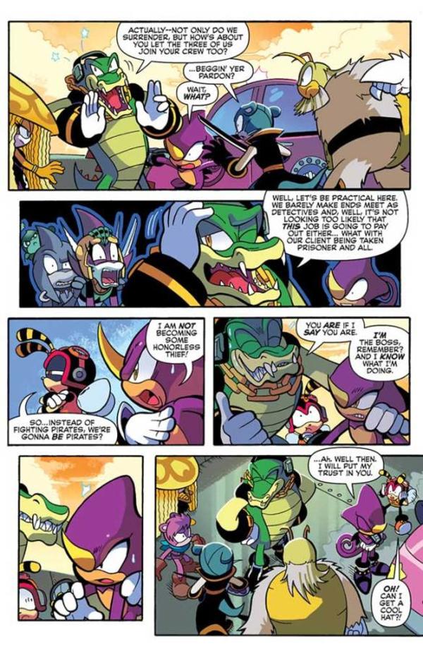 Sonic Universe 92 Preview Page 5 | Archie Sonic Comics | Know Your Meme