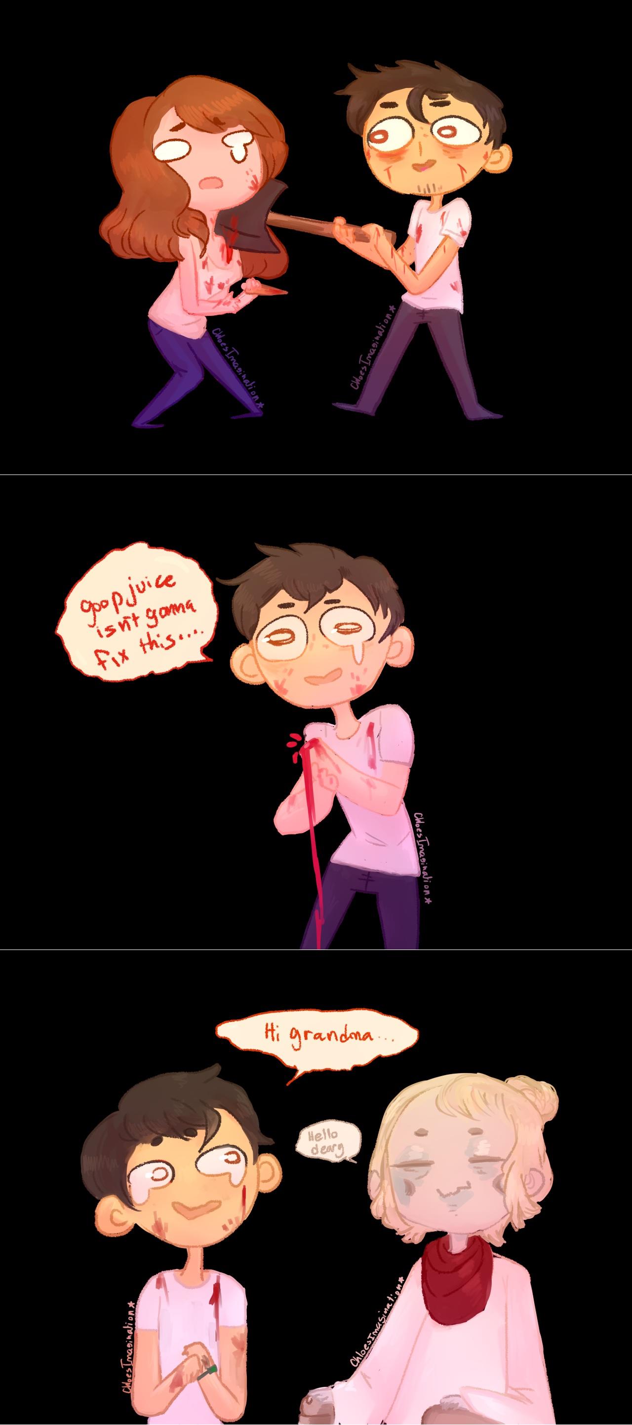 Mark is a very brave boy | Resident Evil / Biohazard | Know Your Meme