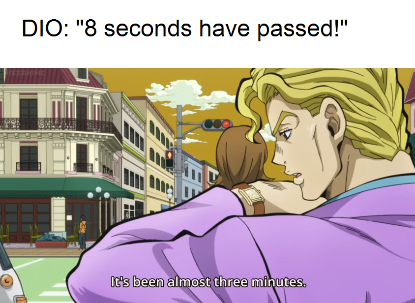 Time in JoJo | JoJo's Bizarre Adventure | Know Your Meme