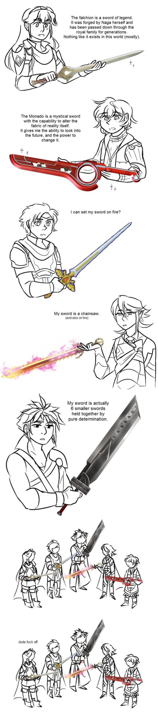 Sword off | Super Smash Brothers | Know Your Meme