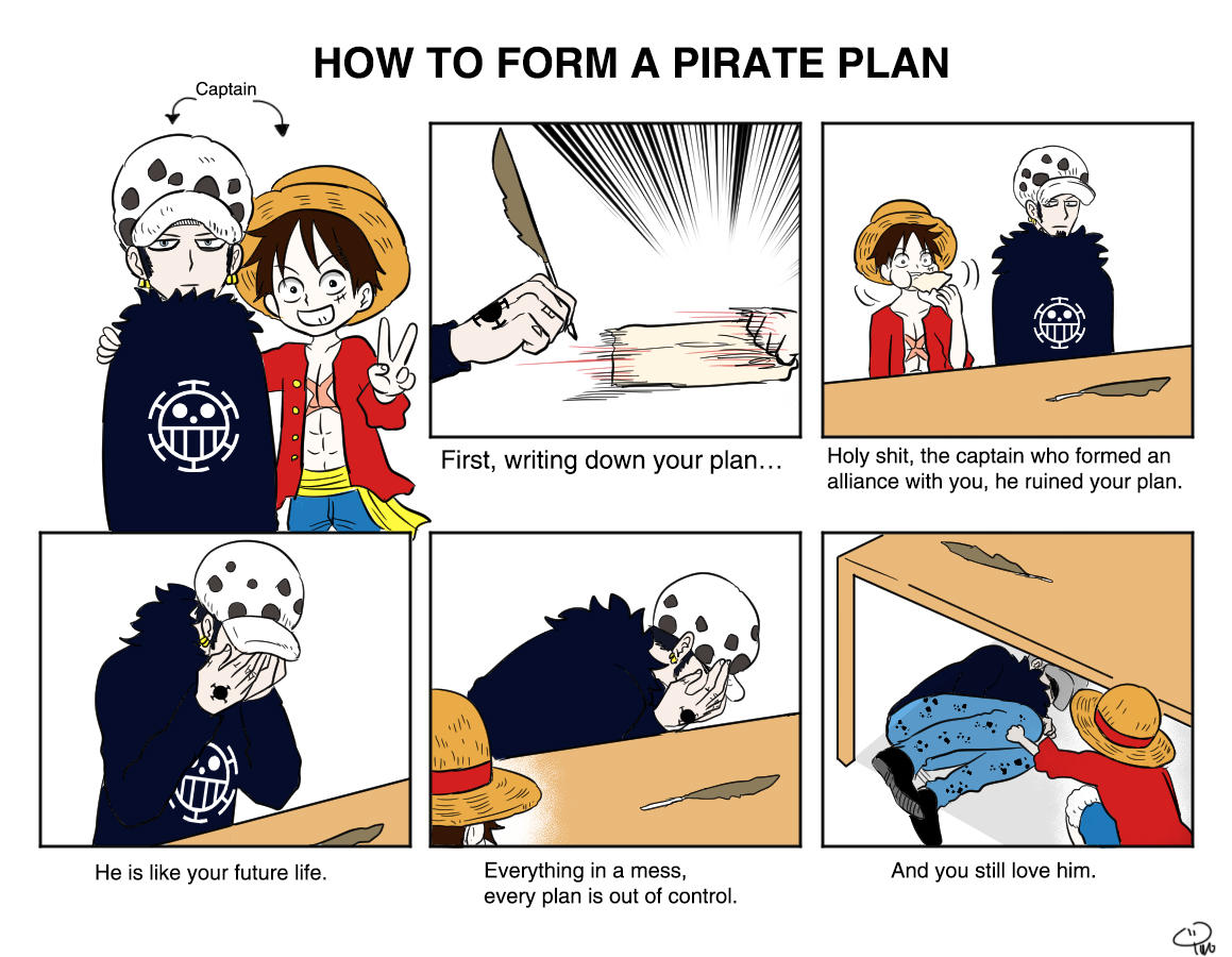 How To Form A Pirate Plan By Yun zl How To Make Sushi Know Your Meme
