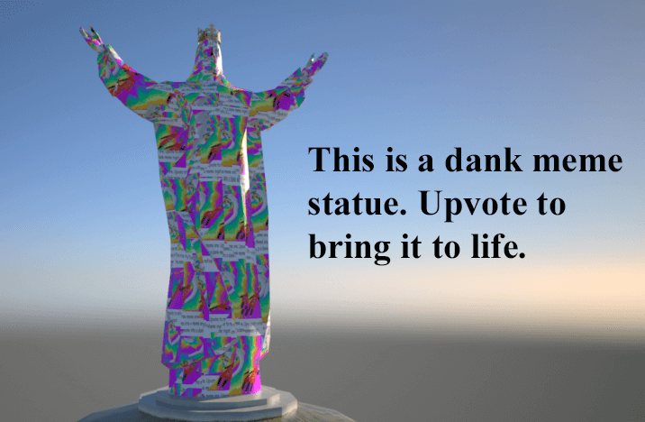 Dank Meme Statue | Dank Memes | Know Your Meme