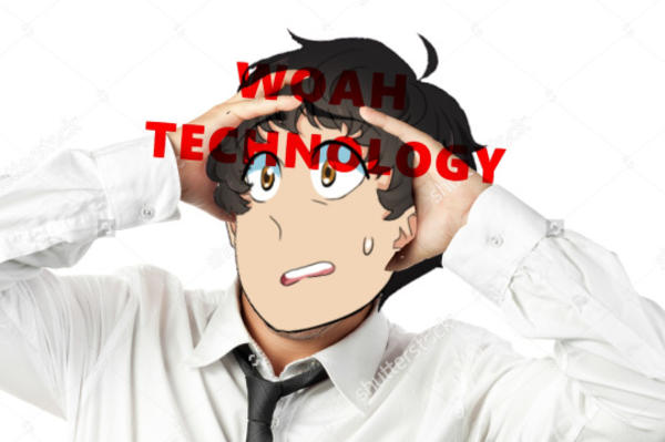by Tumblr user lin-art-things | Woah Technology | Know Your Meme