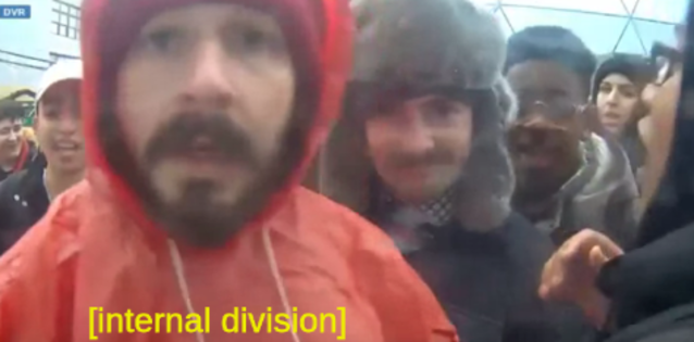 Internal Division | He Will Not Divide Us | Know Your Meme