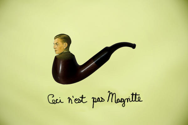 Not Magritte | "This Is Not a Pipe" Parodies | Know Your Meme