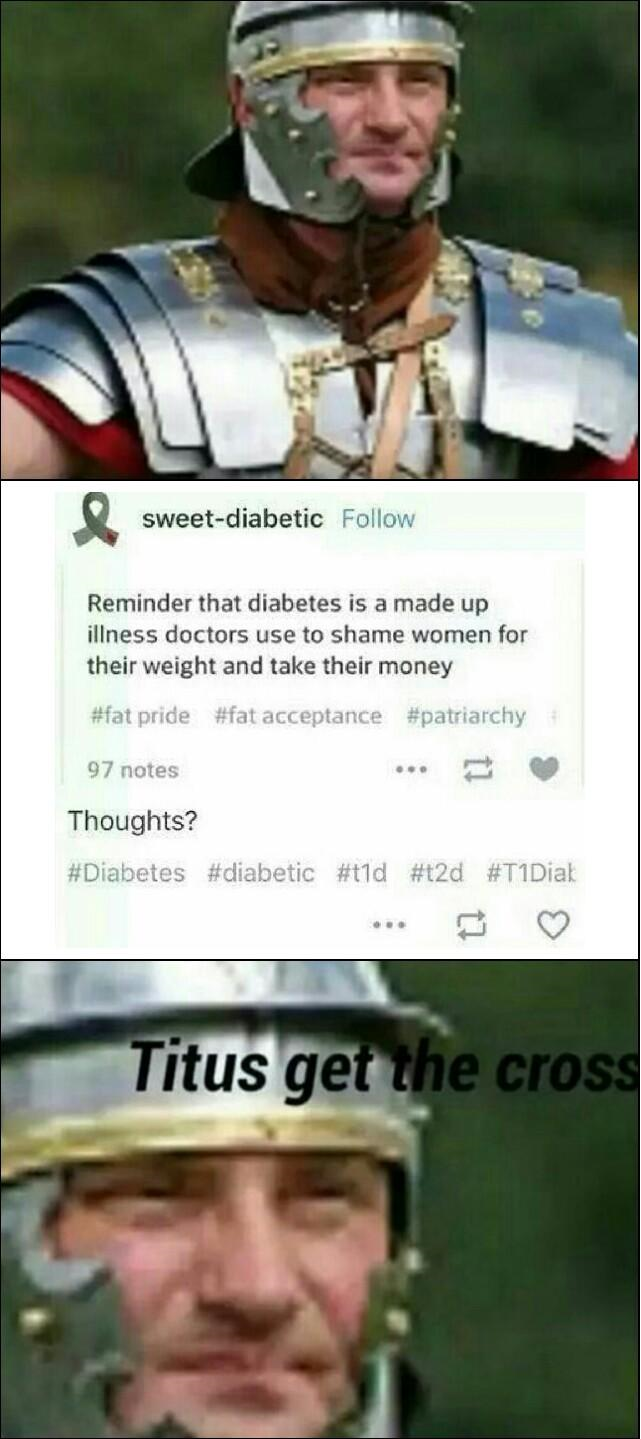 The Cross is a made-up torture device... | Titus Get The Cross | Know ...