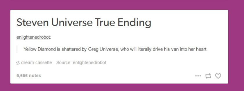 I'll be damned disappointed if that don't happen | Steven Universe ...