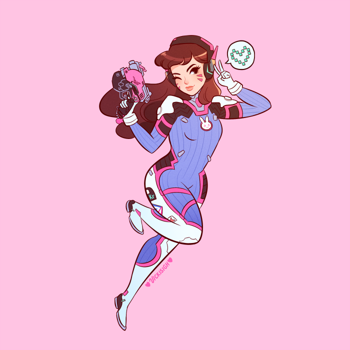 The Kickass Ladies of Overwatch: Dva | Overwatch | Know Your Meme