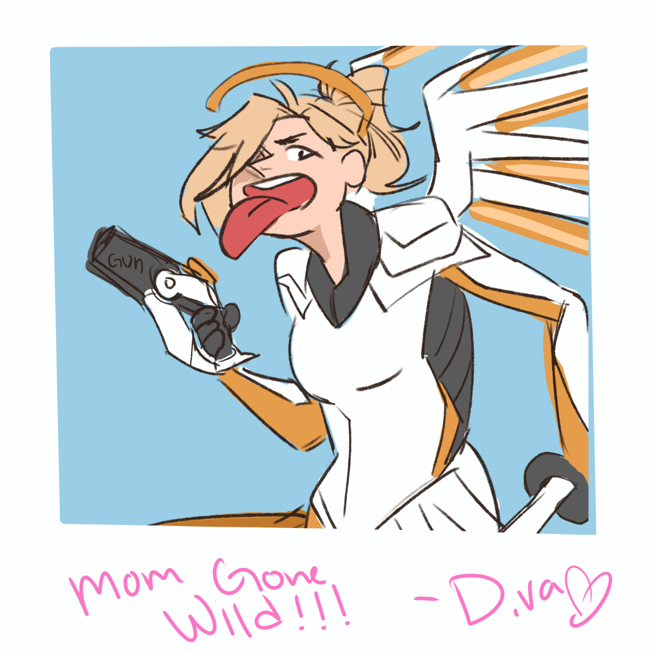 Mercy's Getting a Bit Too Excited | Overwatch | Know Your Meme
