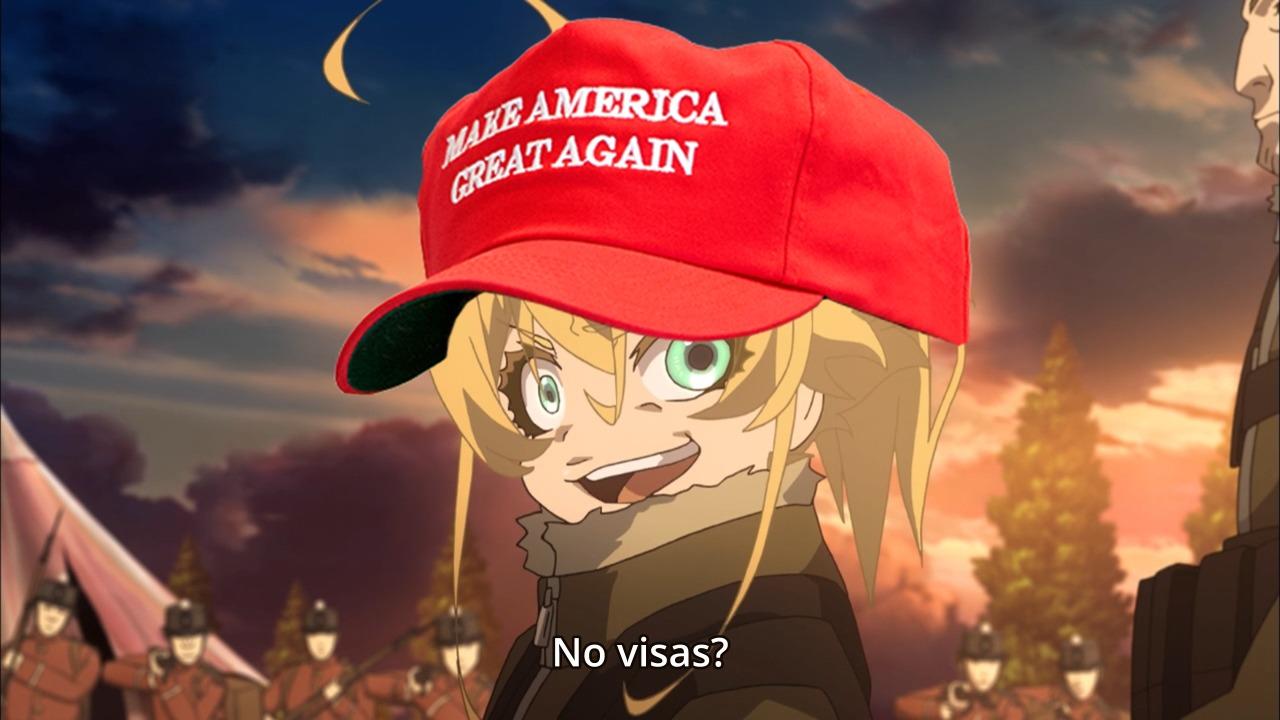 No visas! | #TrumpAnime / Rick Wilson Controversy | Know Your Meme