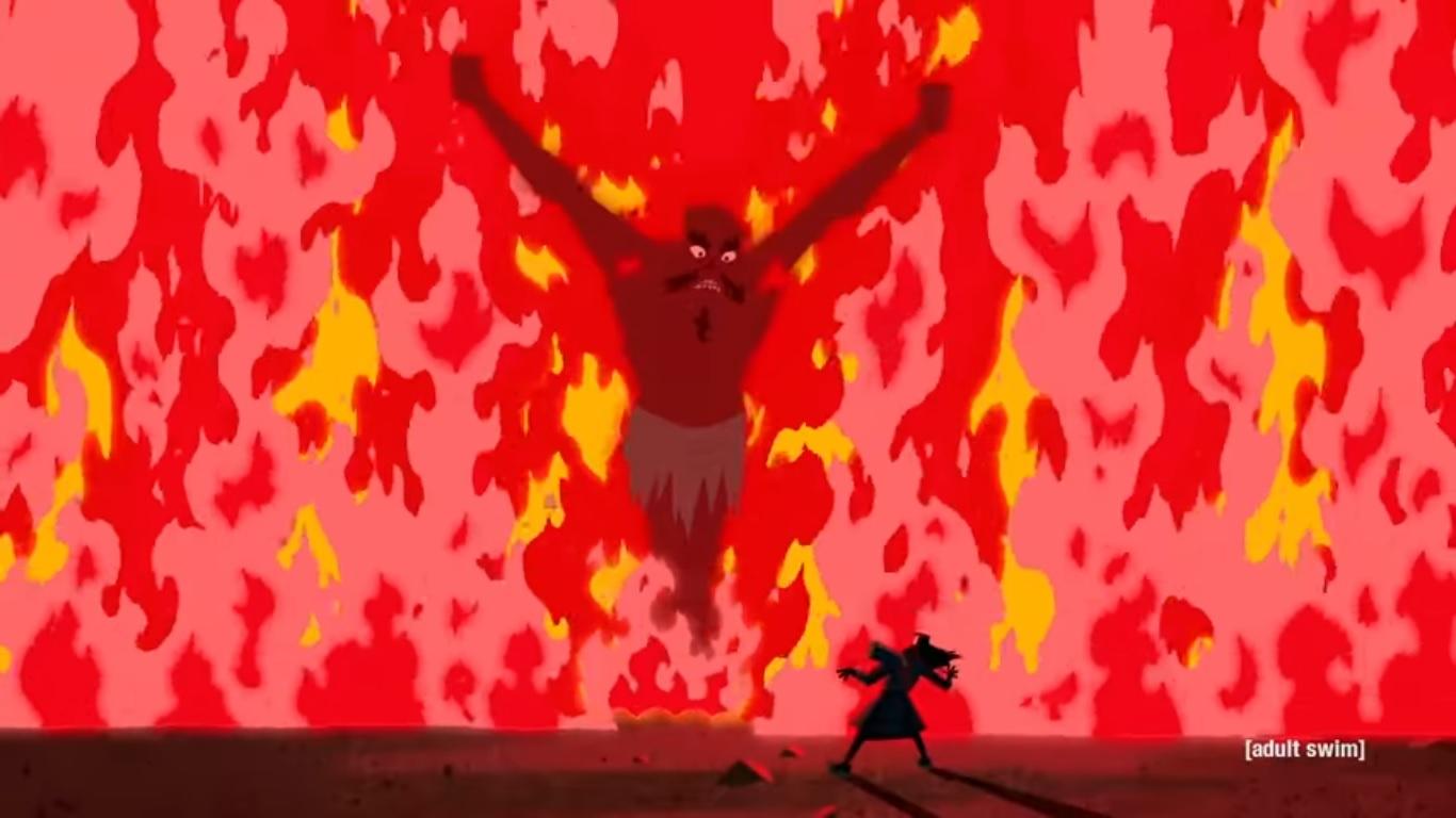 I wonder if that's his actual spirit or just an illusion | Samurai Jack ...