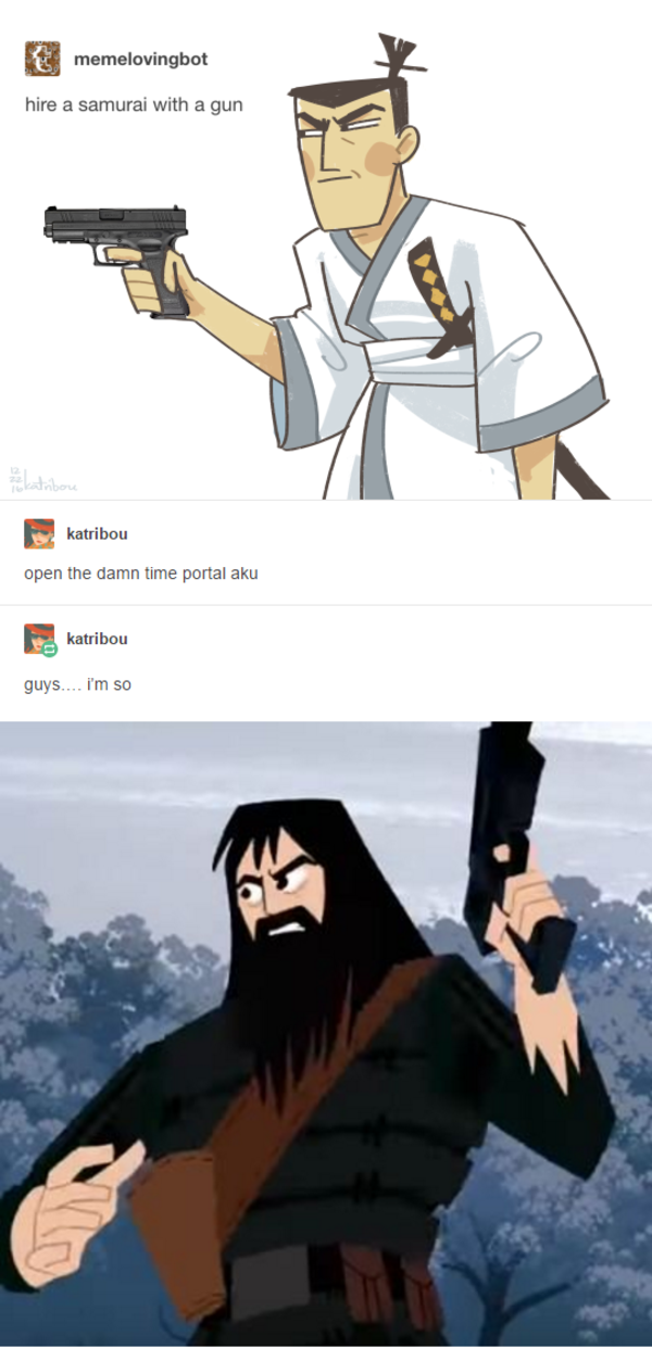 As it was foretold | Samurai Jack | Know Your Meme