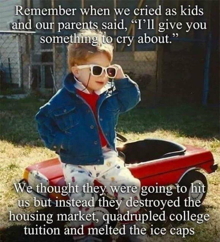 They Gave Us Something to Cry About | Millennials | Know Your Meme