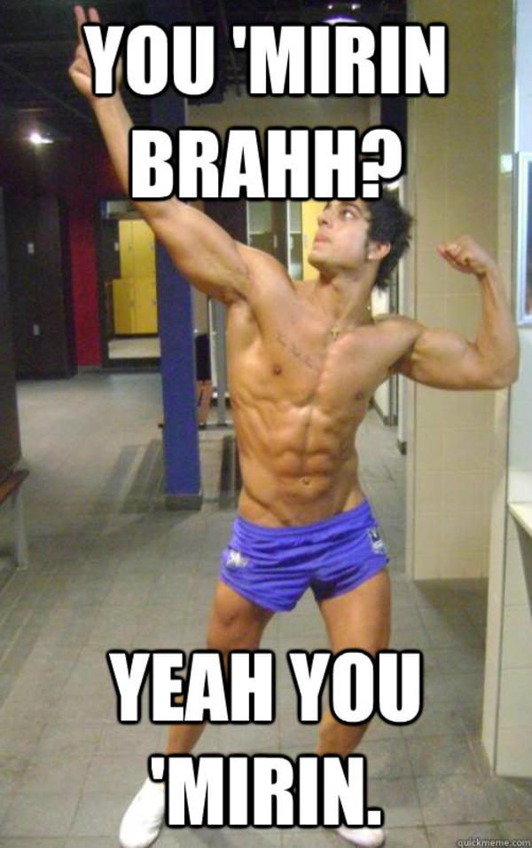 Zyzz Pose | 'Mirin | Know Your Meme
