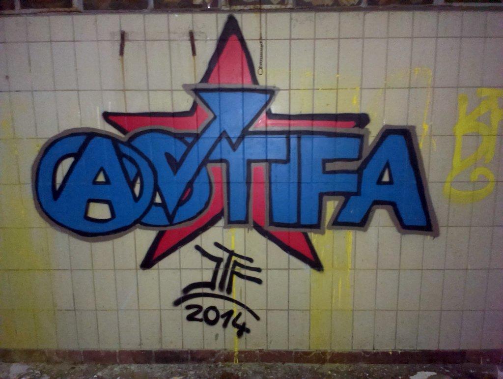 Antifa Graffiti | Antifa | Know Your Meme