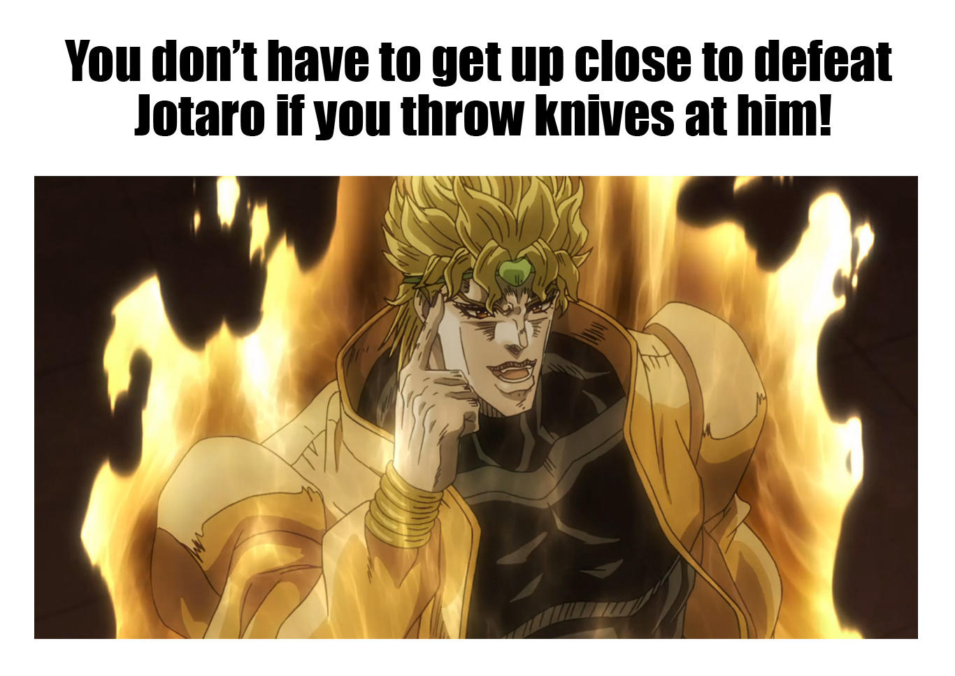 Roll Safe with Dio! | Roll Safe | Know Your Meme