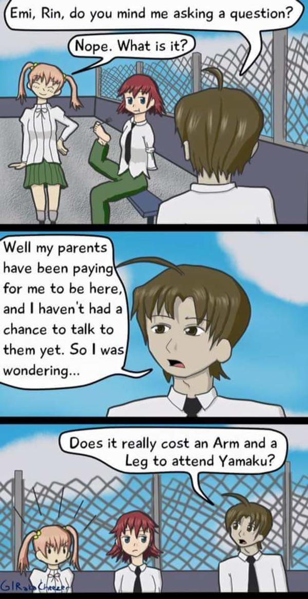Hisao asking the important questions | Katawa Shoujo | Know Your Meme