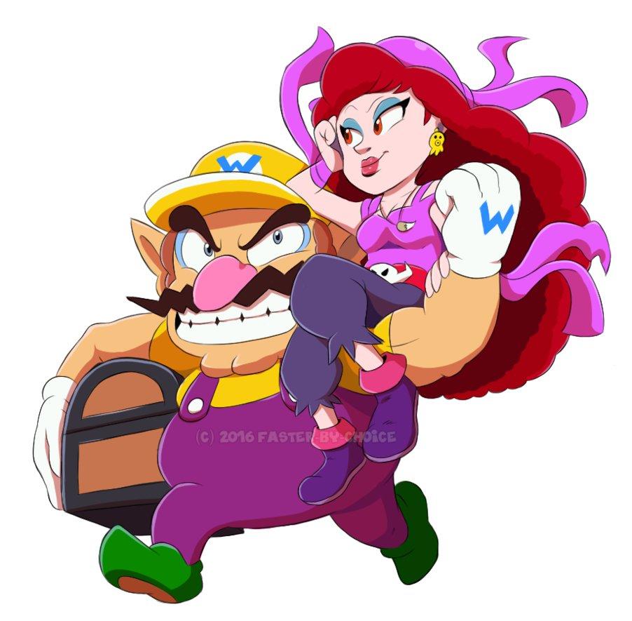 They actually look kind of cute together | Wario | Know Your Meme