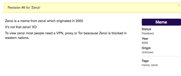 Zenzi Original KYM Version | Zenzi | Know Your Meme