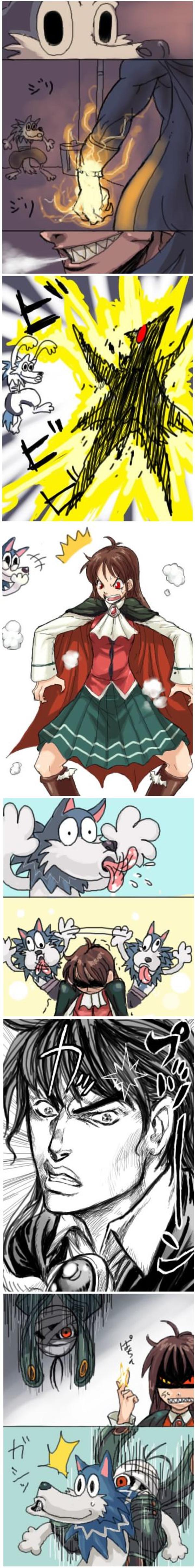 Demitri use japaninzing beam before it was cool (part 3) | Rule 63 ...