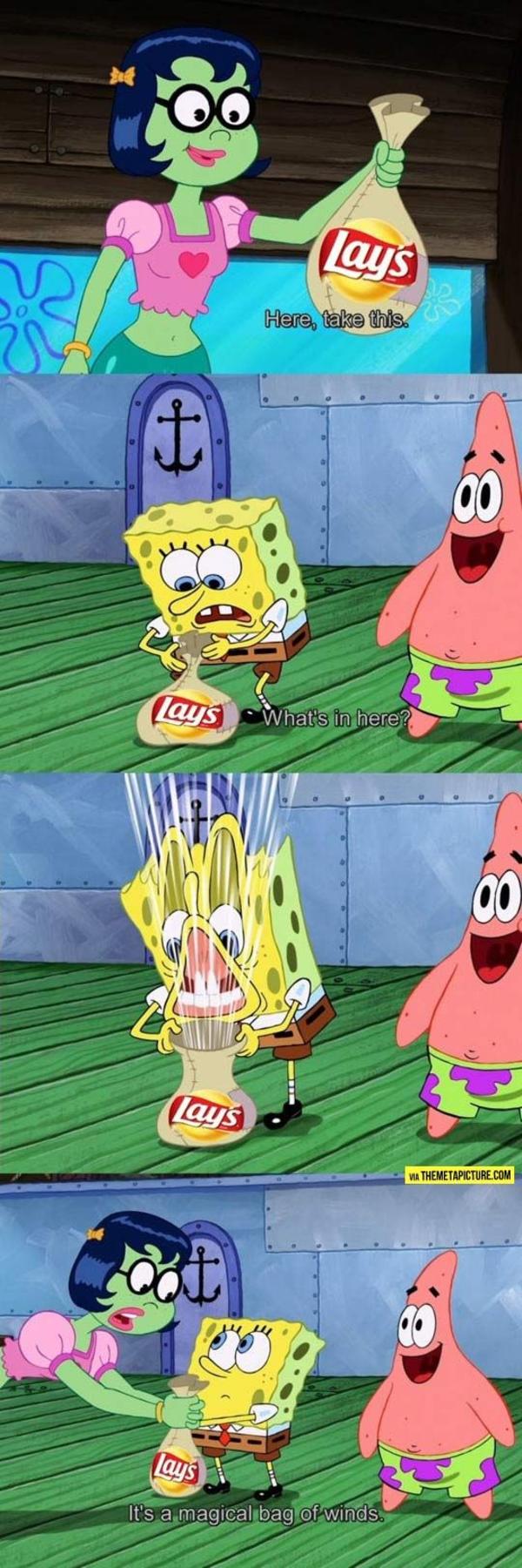Lays chips | SpongeBob SquarePants | Know Your Meme