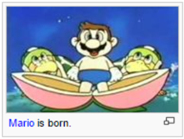 mario is born | Super Mario | Know Your Meme