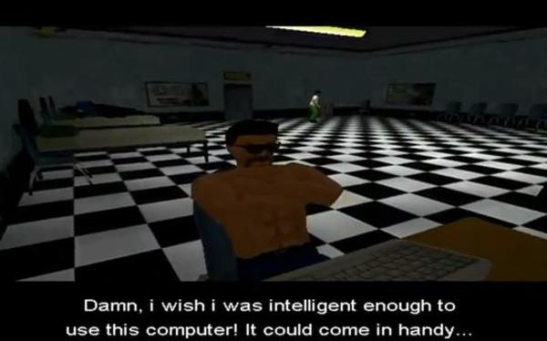 damn, i wish i was intelligent enough to use this computer | Know Your Meme