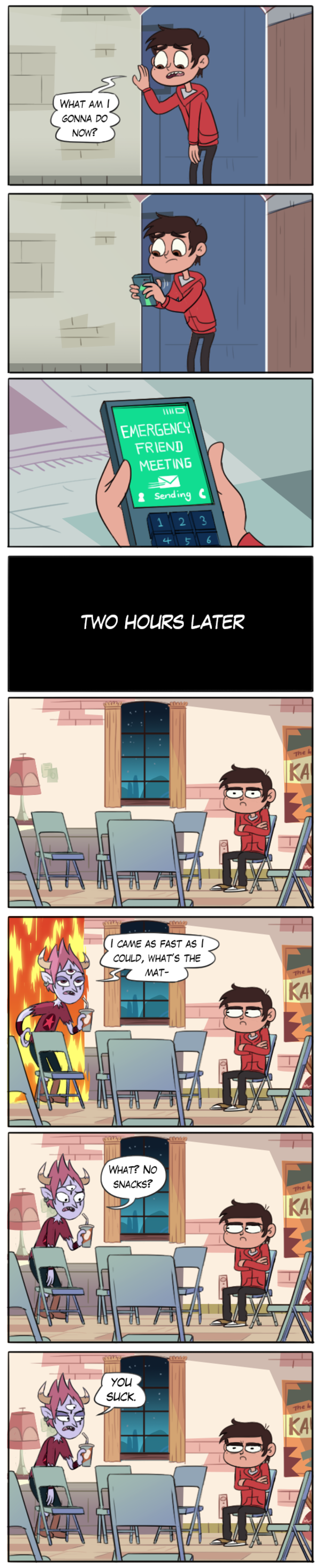 Mark continues to deliver | Star vs. the Forces of Evil | Know Your Meme