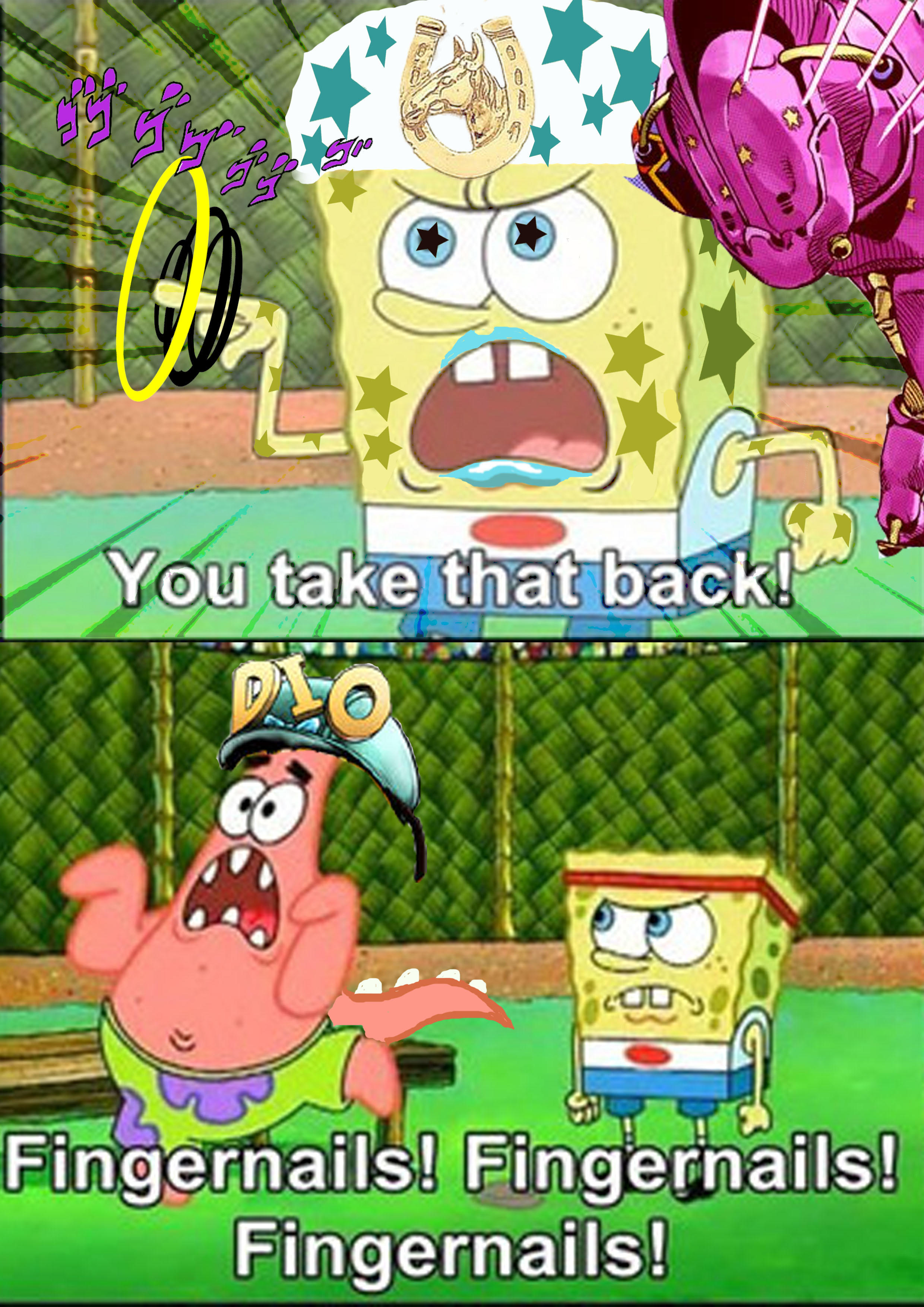 Fingernails fingernails fingernails! | JoJo's Bizarre Adventure | Know ...