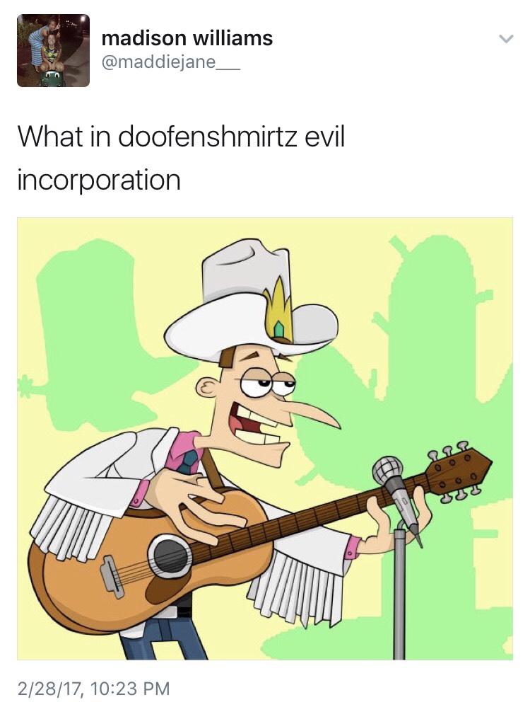 Doof | What in Tarnation | Know Your Meme