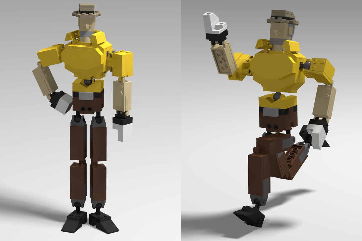 lego custom figure joseph joestar | JoJo's Bizarre Adventure | Know ...