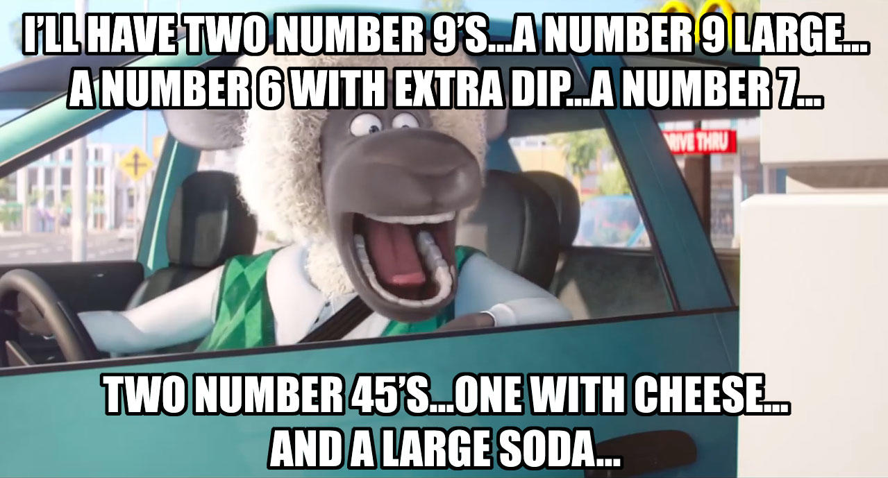 What happens when two fast-food memes meet. | Big Smoke's Order | Know ...