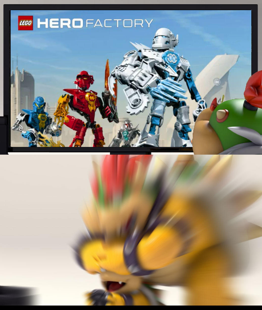 Bowser Block: Hero Factory | Bowser Block | Know Your Meme