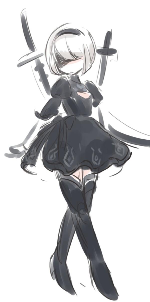 2B | NieR: Automata | Know Your Meme