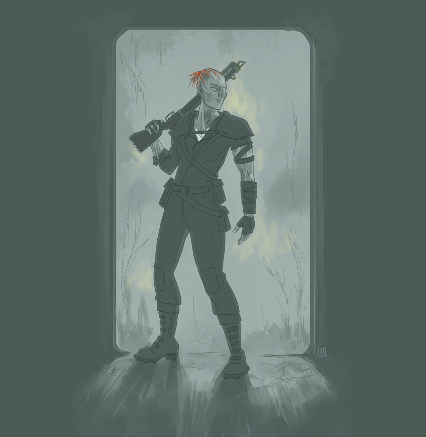 FALLOUT: Charon the ghoul rule 63/genderbend by buttwizard | Rule 63 ...