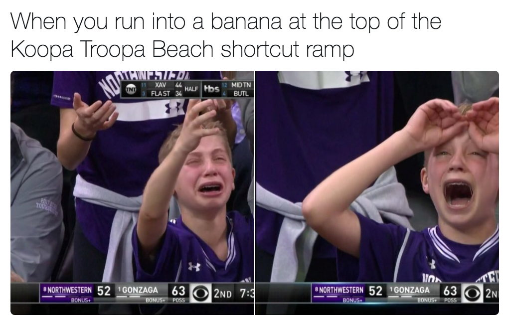 When Ya Plaing Mario Kart 64 | Crying Northwestern Kid | Know Your Meme