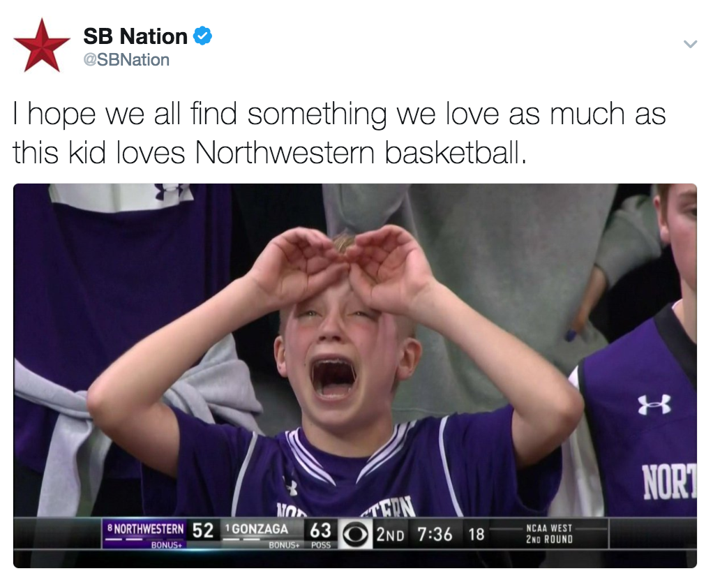 SB Nation | Crying Northwestern Kid | Know Your Meme