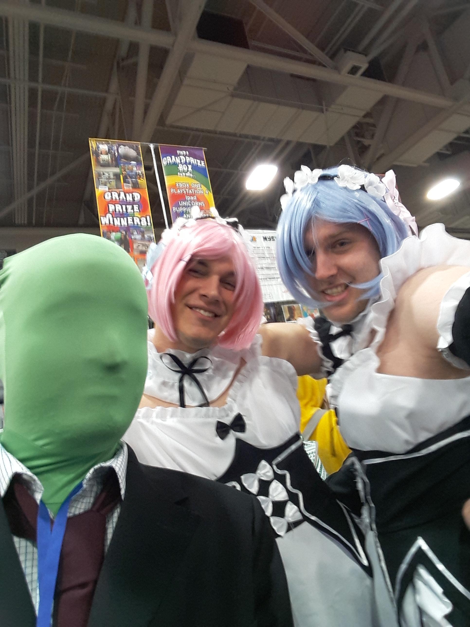 Anon at FanX 2017 | Green Anon / Old Anonymous | Know Your Meme