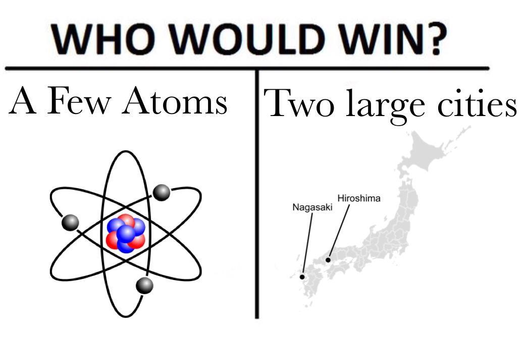 Atoms vs Cities | Who Would Win? | Know Your Meme
