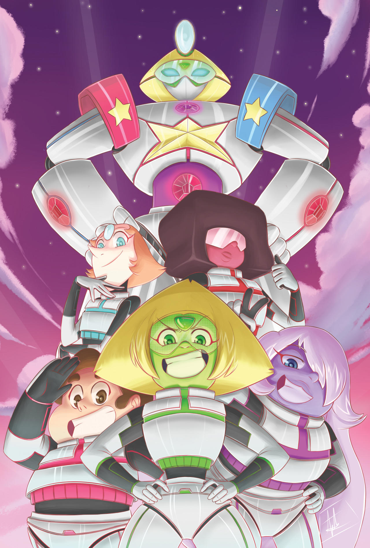 I believe it's Power Rangers crossover, but not sure | Steven Universe ...