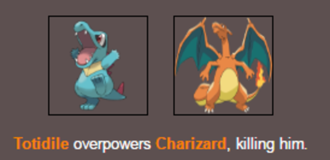 Somehow, a low-leveled pokemon takes down a high-leveled Pokemon ...