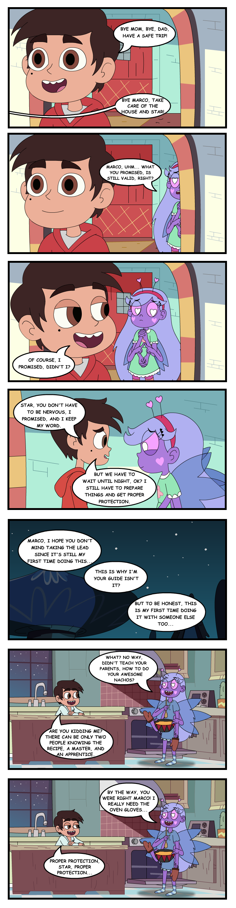 Rakhall's Mewberty AU, part 5: "When parents aren’t home" | Star vs ...